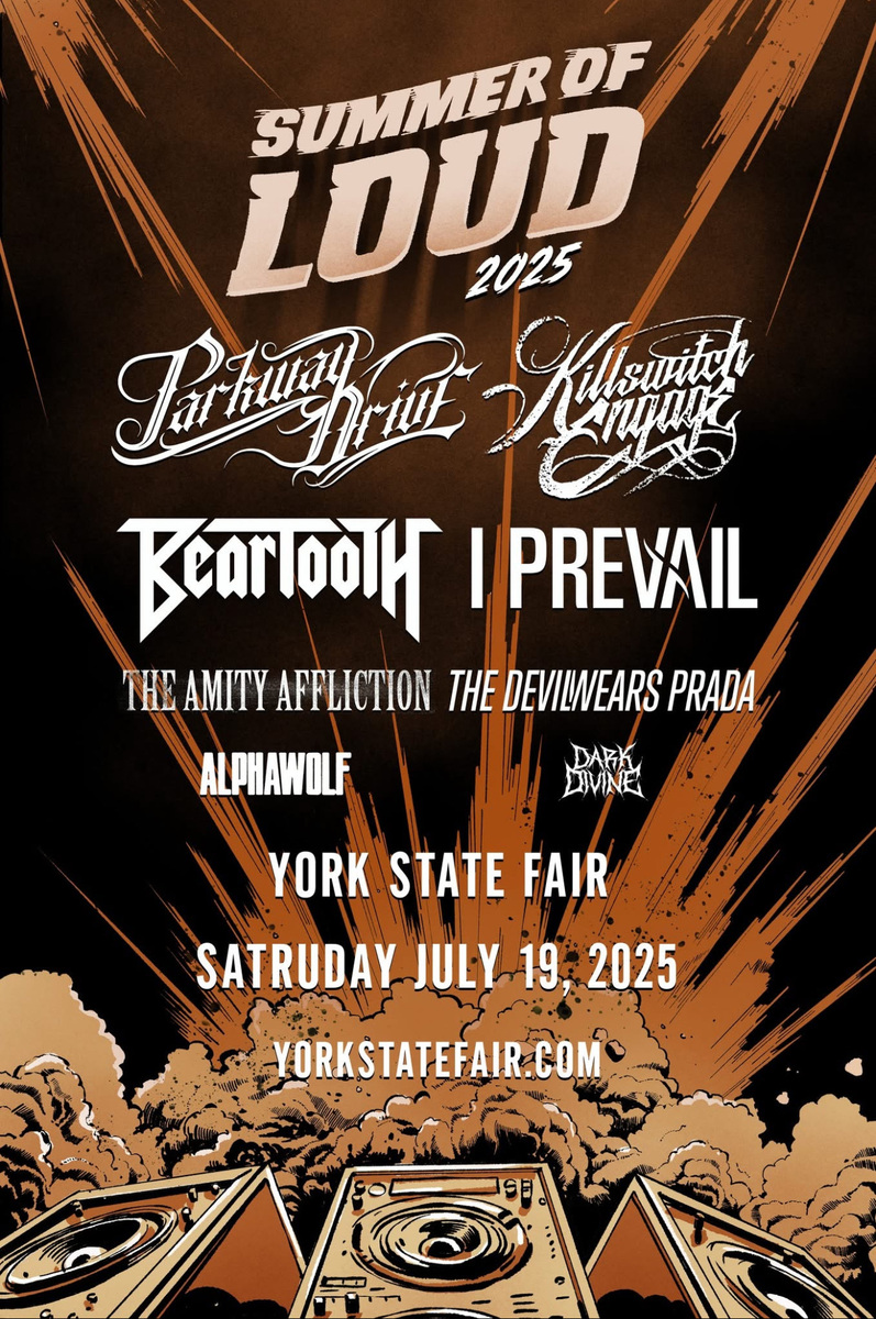 Jul 19, 2025: Summer of Loud 2025 at York State Fair Grandstand York ...