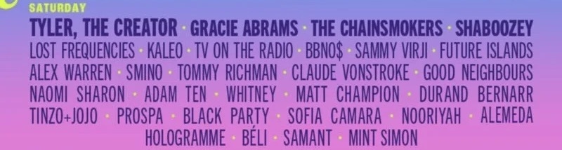 Tyler, The Creator Concert & Tour History (Updated for 2025) | Concert ...