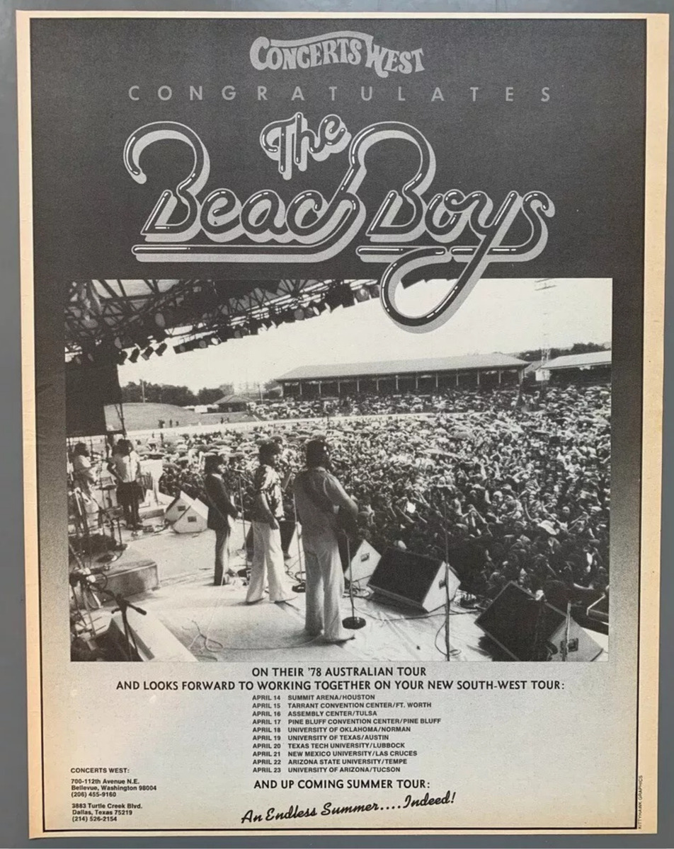 The Beach Boys Concert & Tour History (Updated for 2025 - 2026 ...
