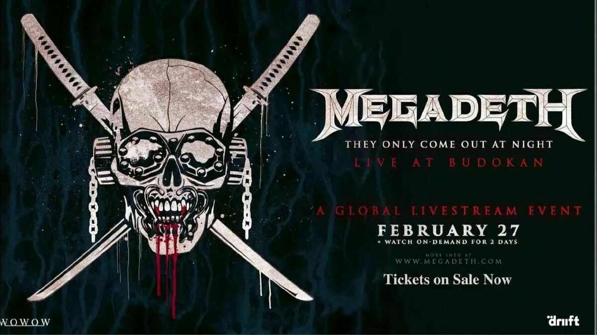 Megadeth Concert & Tour History (Updated for 2025) | Concert Archives