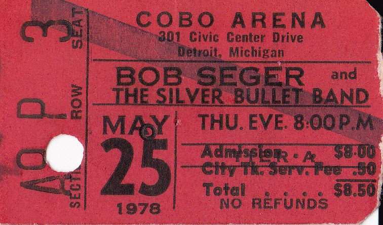 Bob Seger Concert & Tour History | Concert Archives