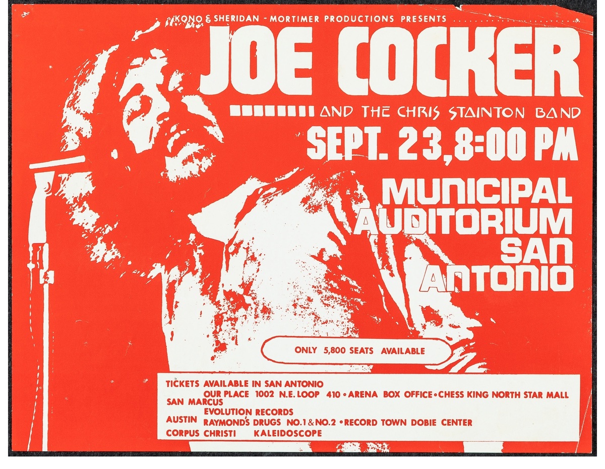 Joe Cocker Concert & Tour History | Concert Archives