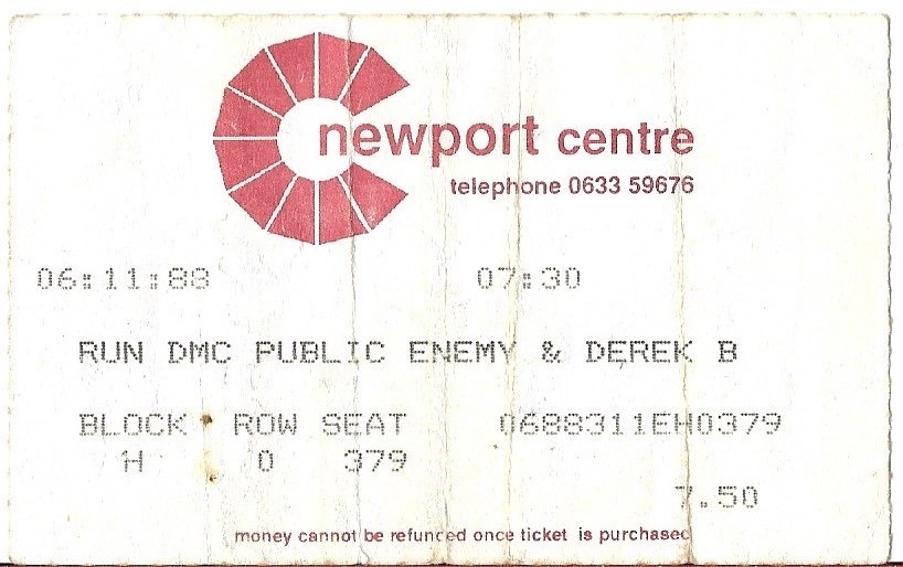 Nov 06, 1988: Run-D.M.C. / Public Enemy / Derek B / DJ Scratch at ...