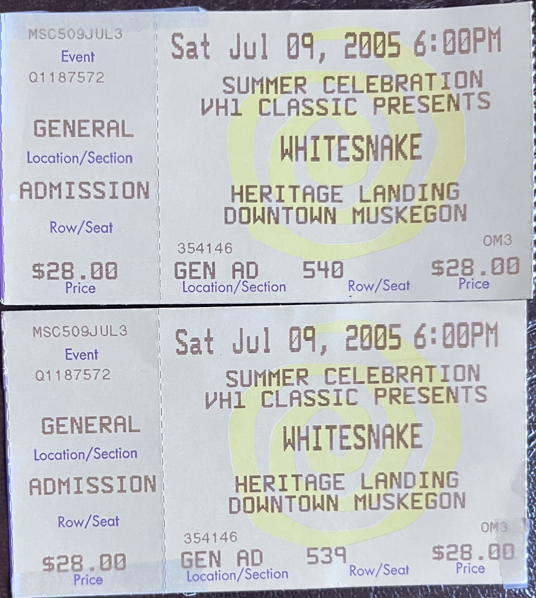 Whitesnake Concert & Tour History | Concert Archives