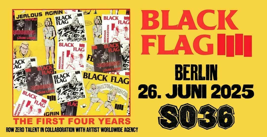 Black Flag Concert & Tour History (Updated for 2025) | Concert Archives