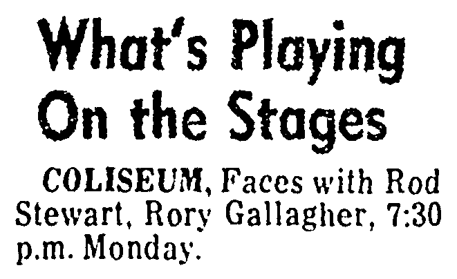 Rod Stewart Concert & Tour History | Concert Archives