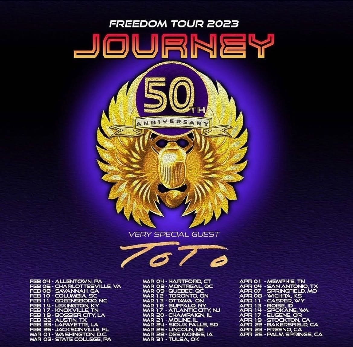 Journey Concert & Tour History (Updated for 2025) | Concert Archives