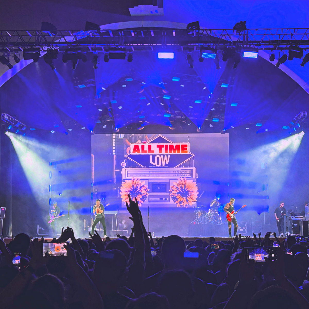 Mar 15, 2025: All Time Low at Universal Music Plaza Stage Orlando ...