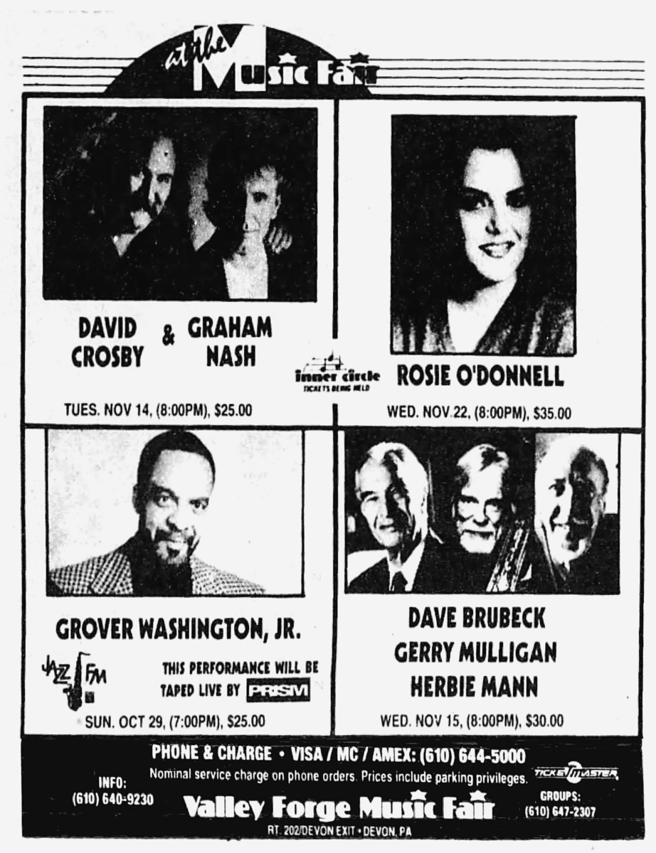Concert History of Valley Forge Music Fair Devon, Pennsylvania, United ...