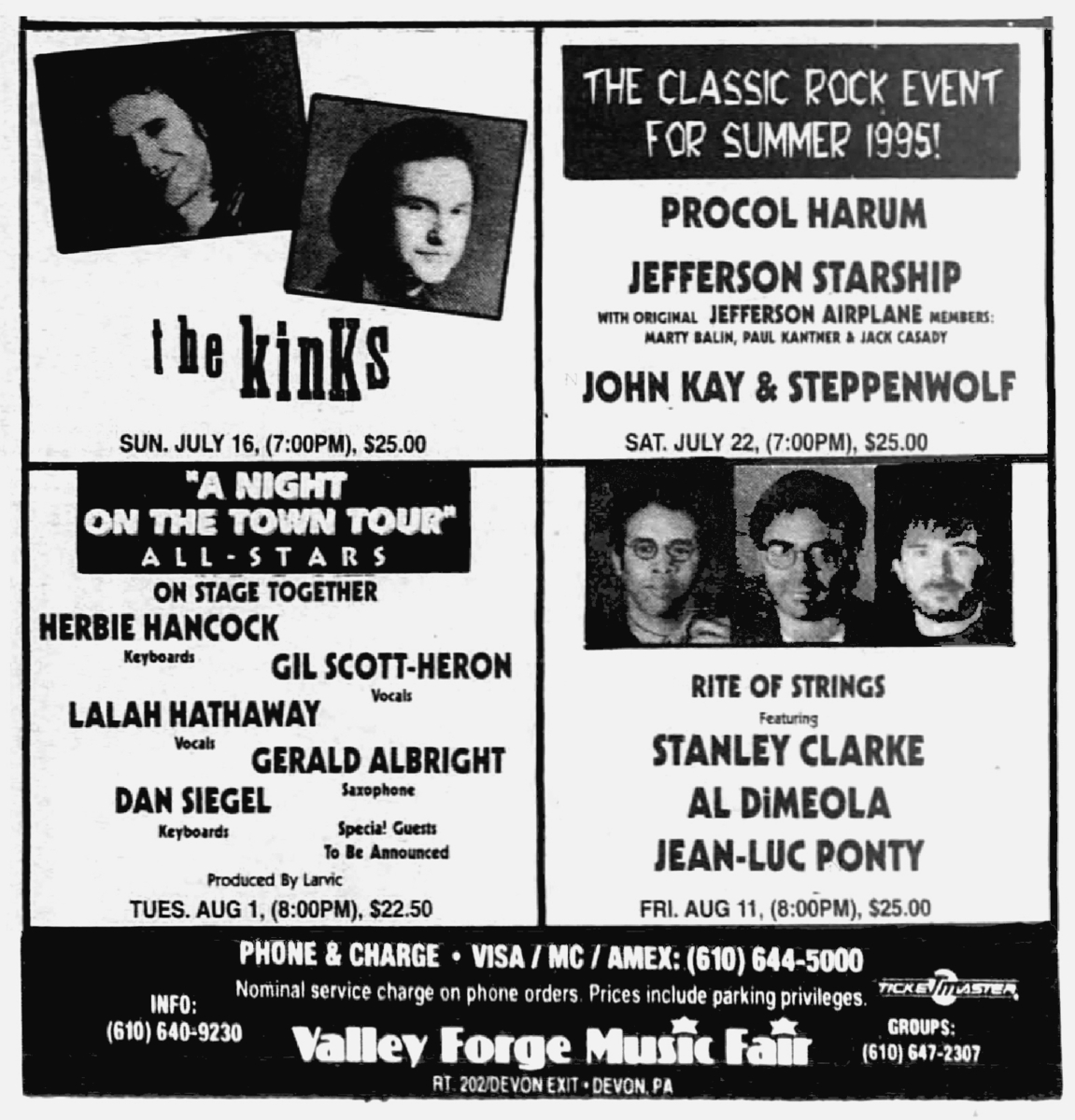 The Kinks Concert & Tour History | Concert Archives