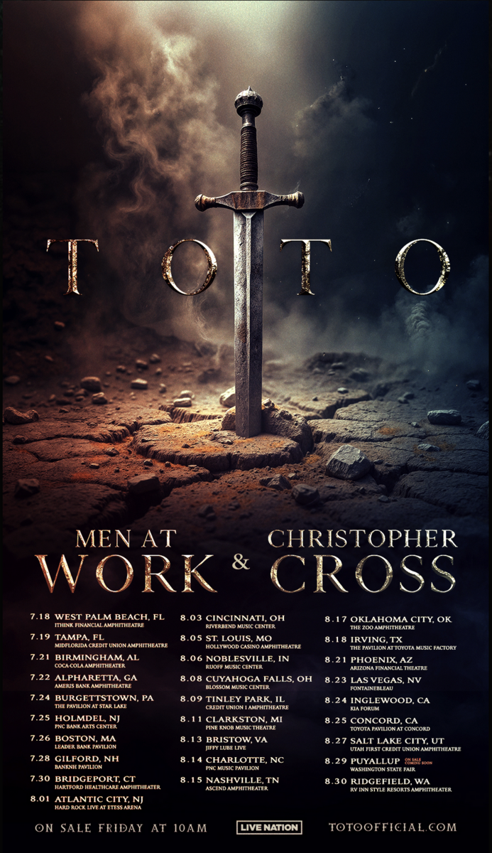 Toto Concert & Tour History (Updated for 2025) | Concert Archives