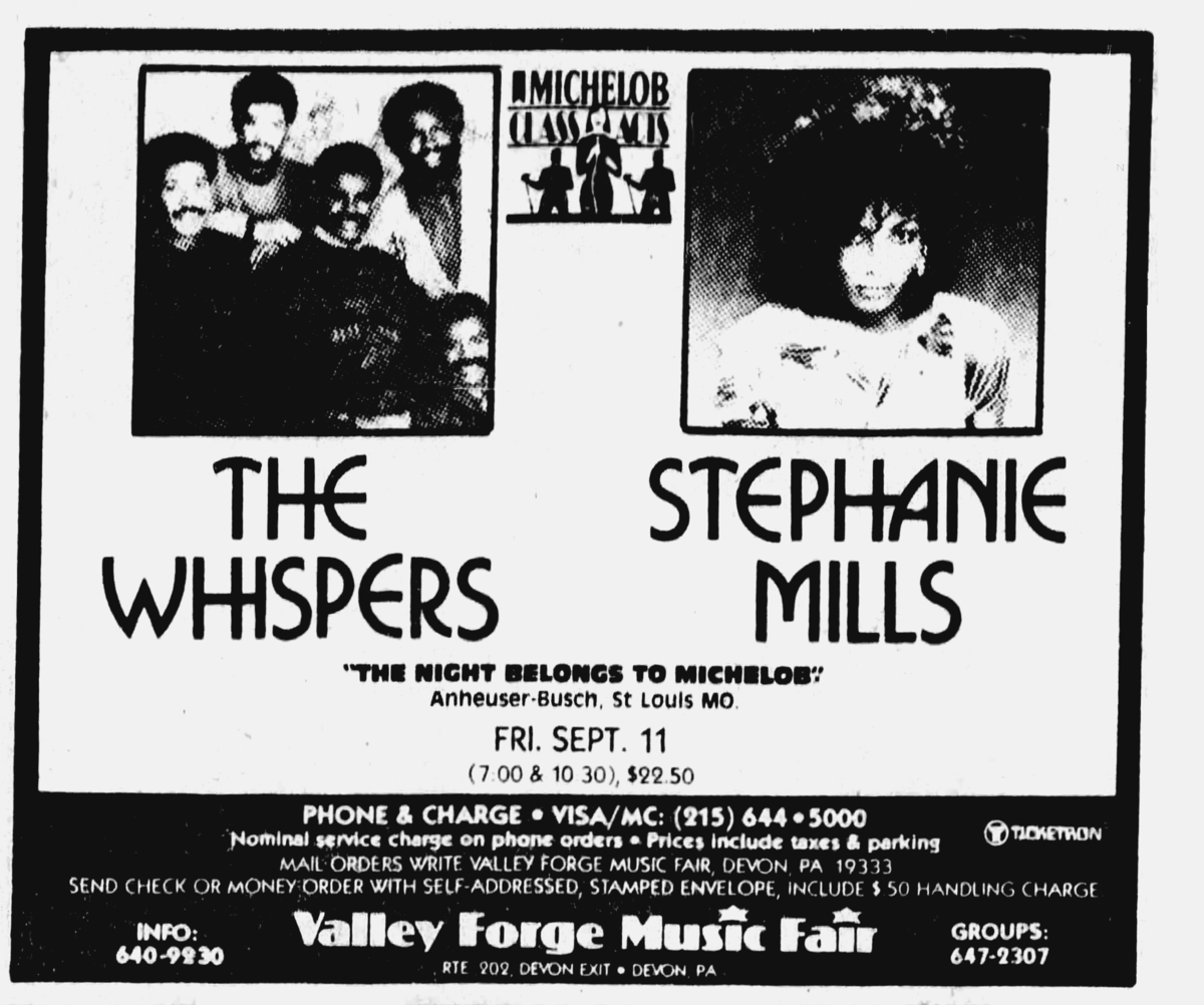 The Whispers Concert & Tour History (Updated for 2026) | Concert Archives