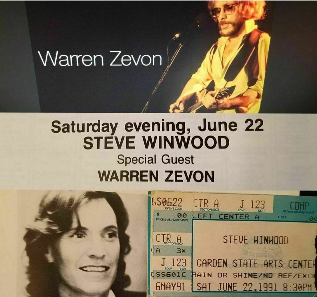 Warren Zevon Concert & Tour History | Concert Archives