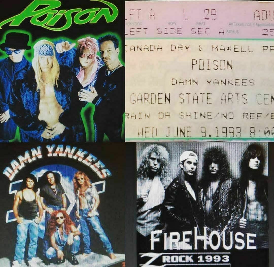 Damn Yankees Concert & Tour History | Concert Archives