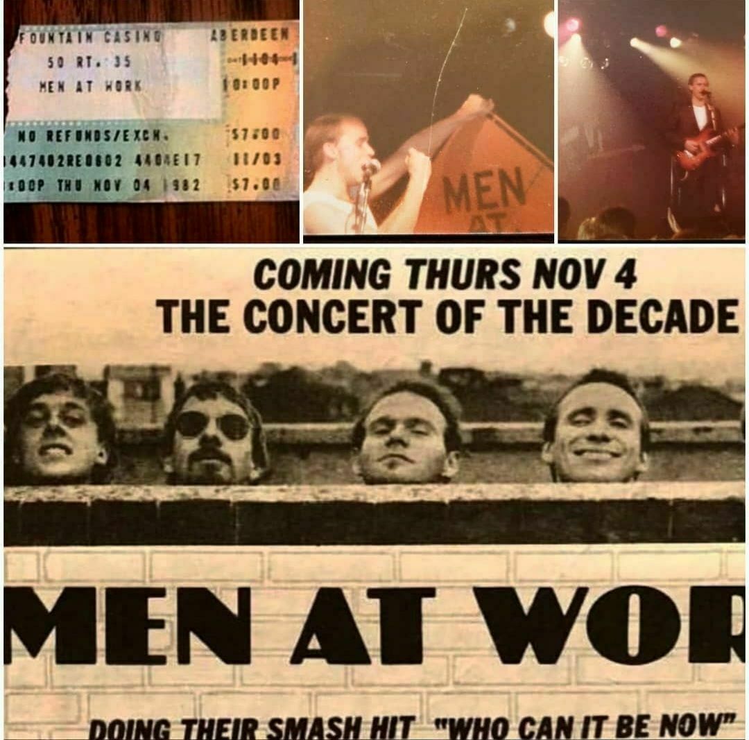 Men At Work Concert & Tour History (Updated for 2025) | Concert Archives