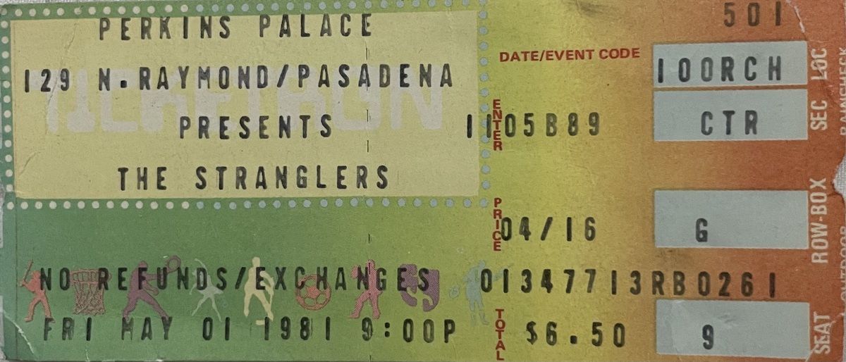 Concert History of Perkins Palace Pasadena, California, United States ...