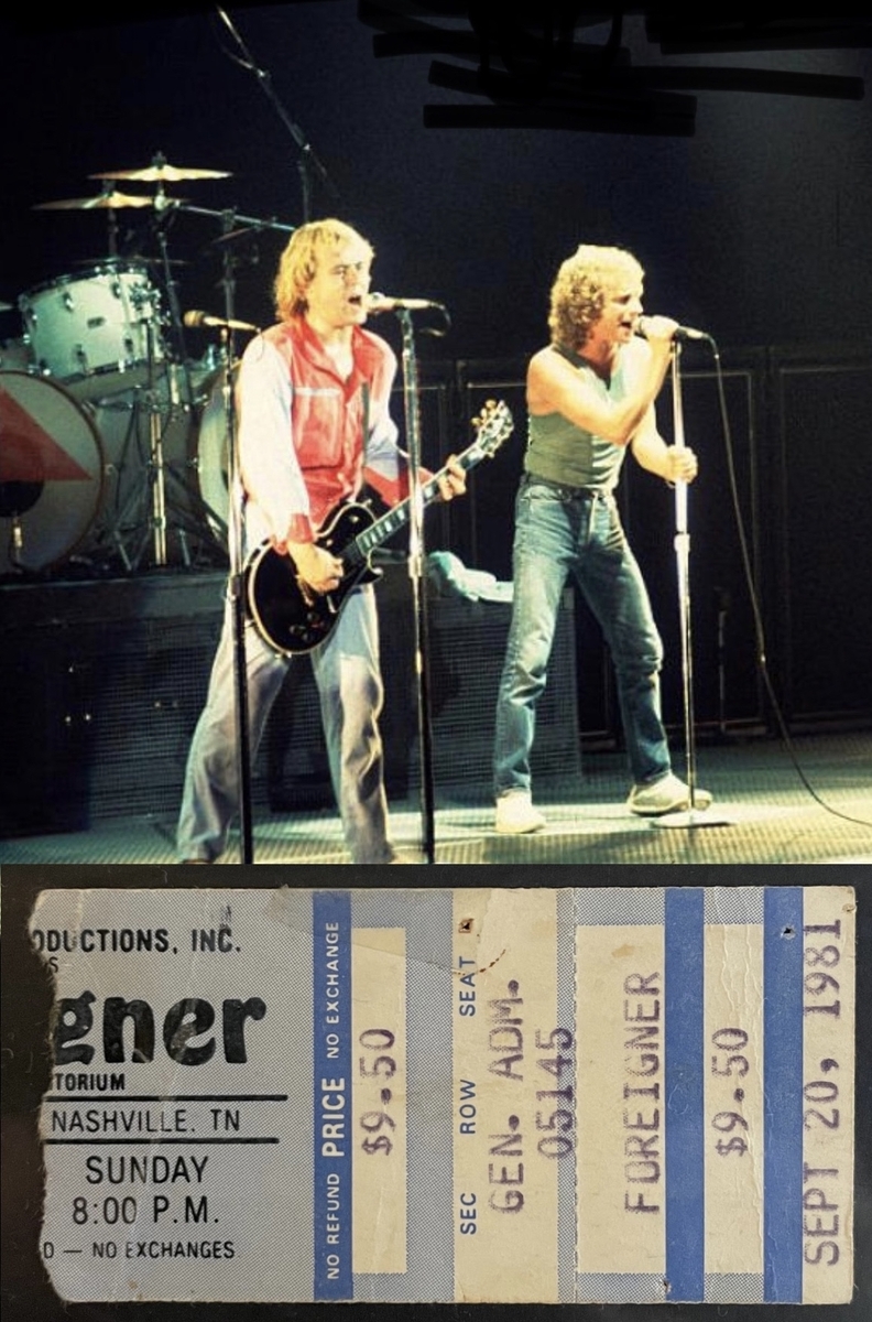 Foreigner's 1981 Concert & Tour History | Concert Archives