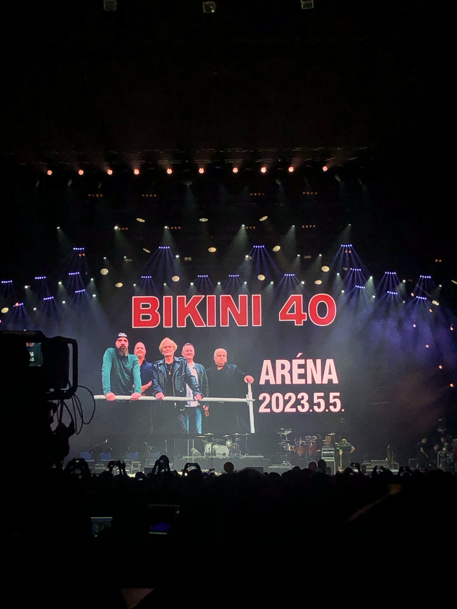 May 05, 2023: Bikini at Papp László Sportaréna Budapest, Budapest ...