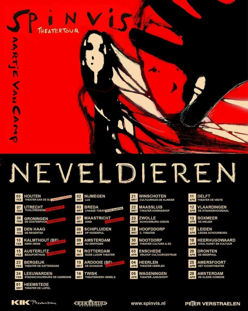 Spinvis & Saartje van Camp Concert & Tour History (Updated for 2025 ...
