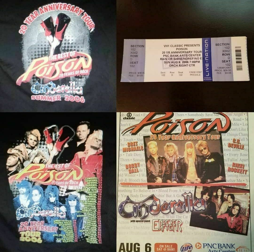 Poison Concert & Tour History (Updated for 2025) | Concert Archives