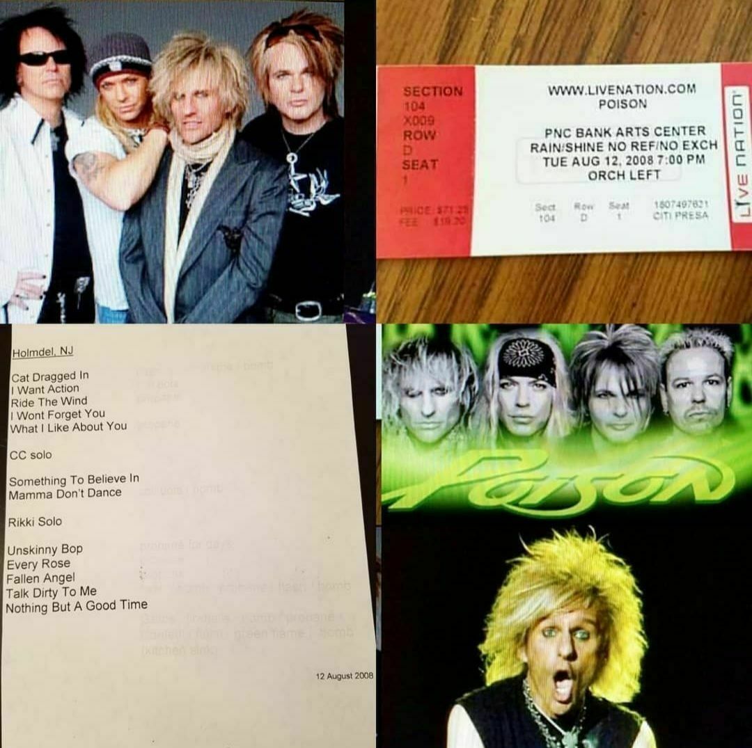 Poison Concert & Tour History (Updated for 2025) | Concert Archives