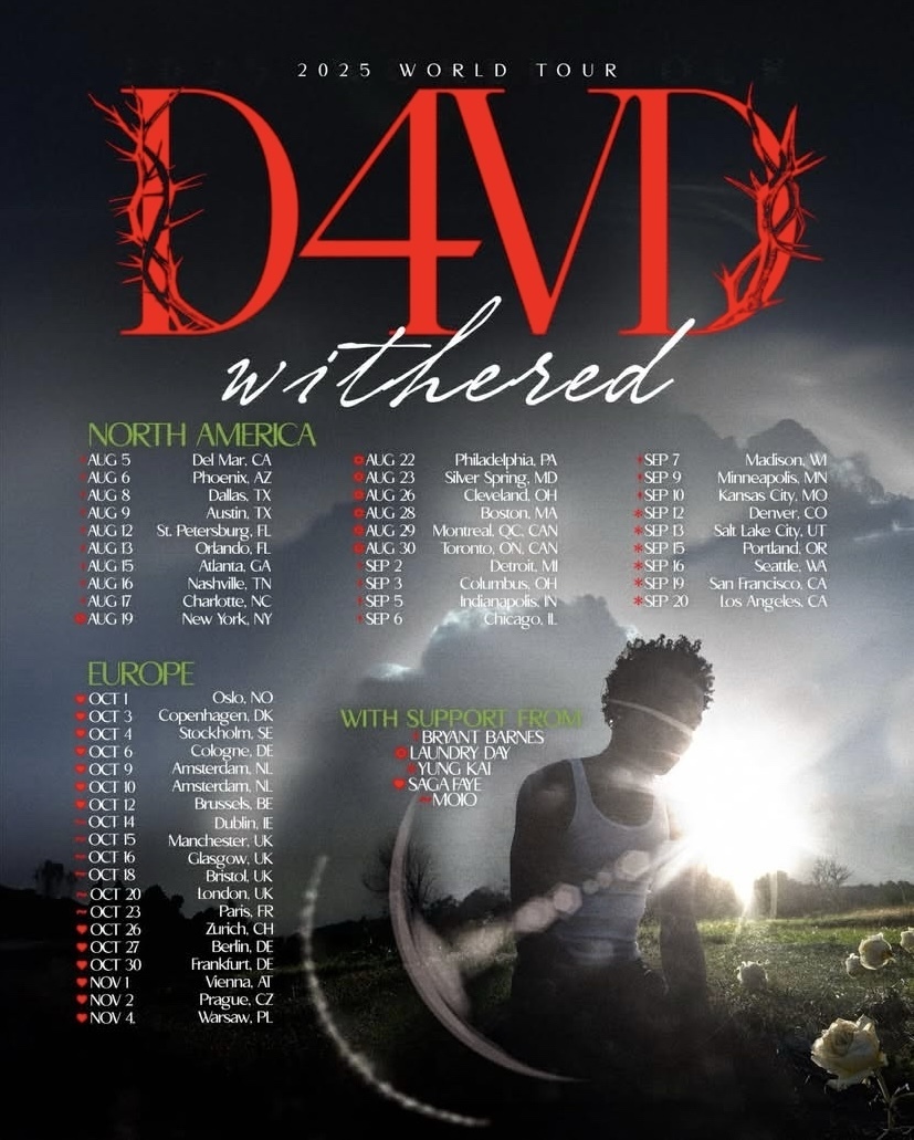 d4vd Concert & Tour History (Updated for 2025) | Concert Archives
