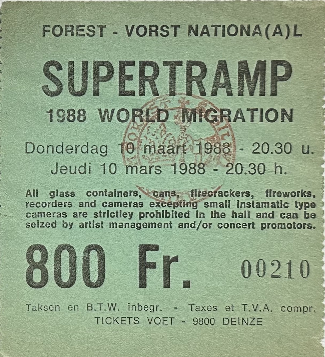 Supertramp Concert & Tour History (Updated for 2025) | Concert Archives