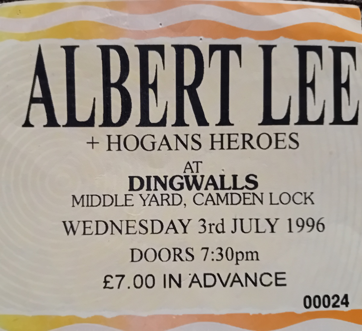 Hogan's Heroes's 1996 Concert & Tour History | Concert Archives