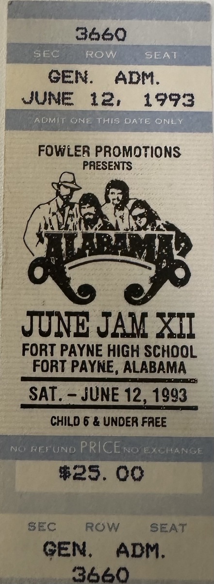 Alabama Concert & Tour History (Updated for 2025) | Concert Archives