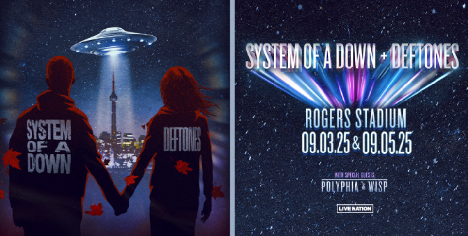 Sep 03, 2025: System of a Down / Deftones / Polyphia / Wisp at Rogers ...