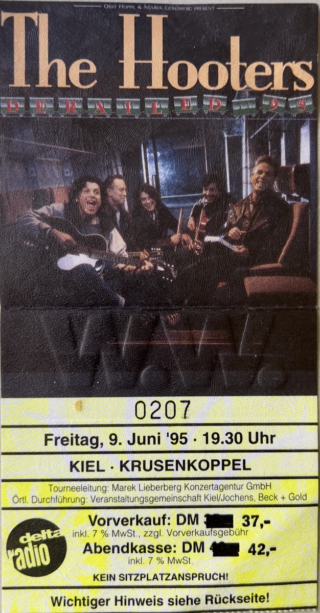 The Hooters Concert & Tour History (Updated for 2025) | Concert Archives