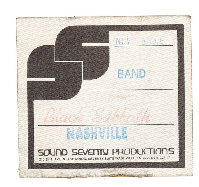 Black Sabbath's 1978 Concert & Tour History | Concert Archives