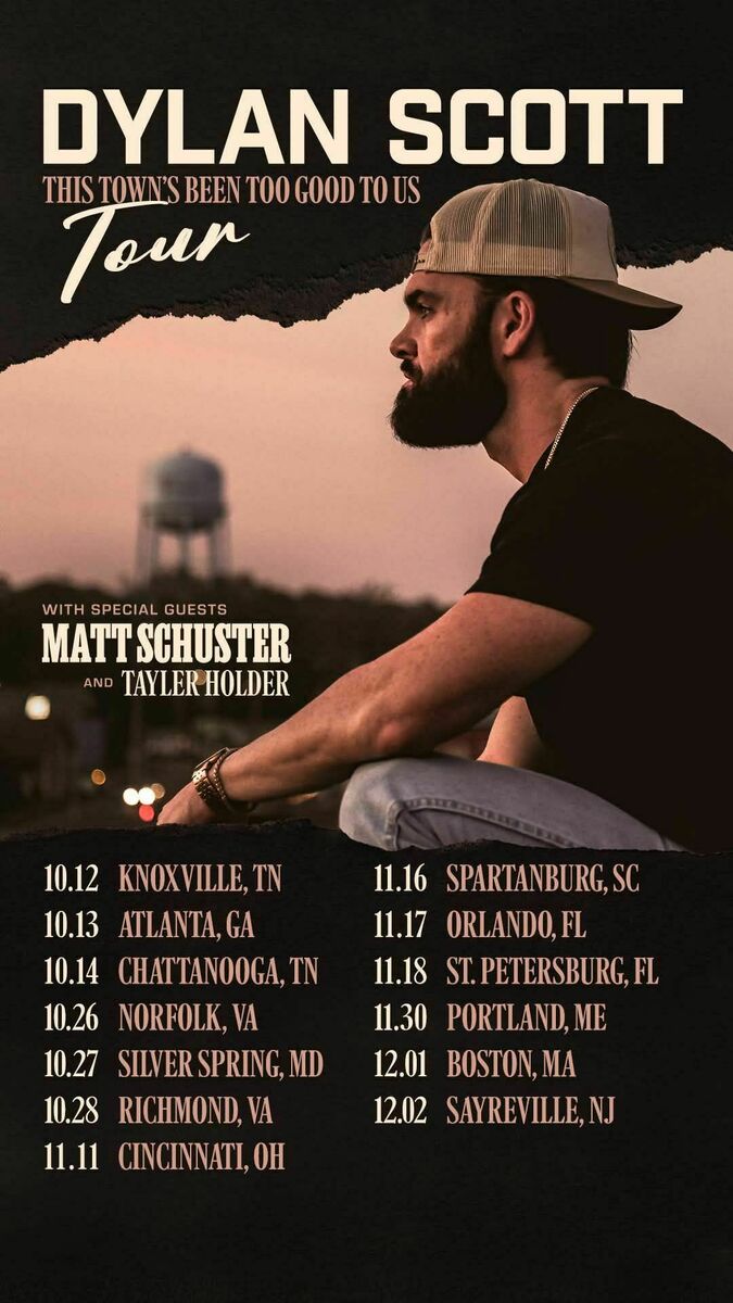 Dylan Scott Concert & Tour History (Updated for 2025) | Concert Archives