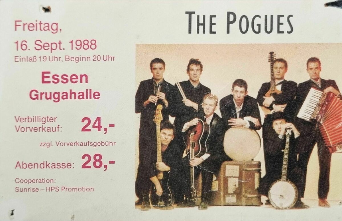 The Pogues Concert & Tour History (Updated for 2025) | Concert Archives