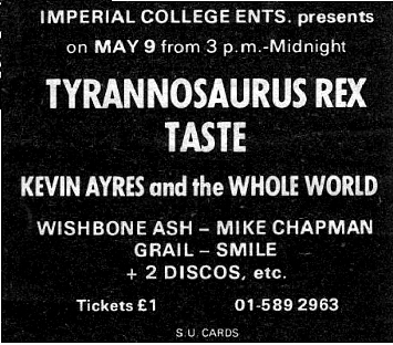 T. Rex Concert & Tour History | Concert Archives