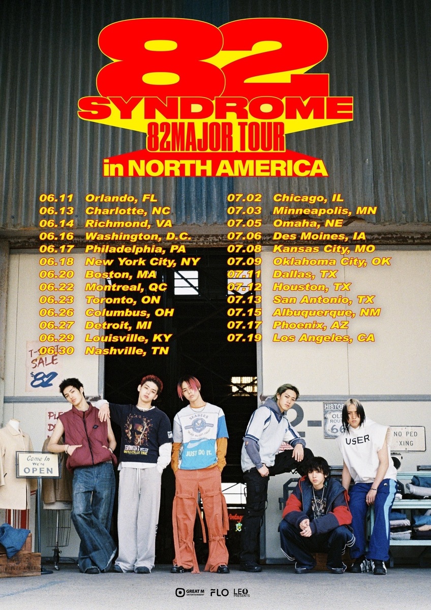 82Major Concert & Tour History (Updated for 2025) | Concert Archives