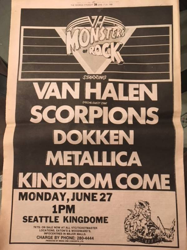 Concert History of Kingdome Seattle, Washington, United States ...