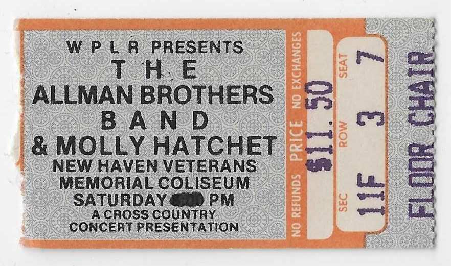 The Allman Brothers Band Concert & Tour History (Updated for 2025 ...