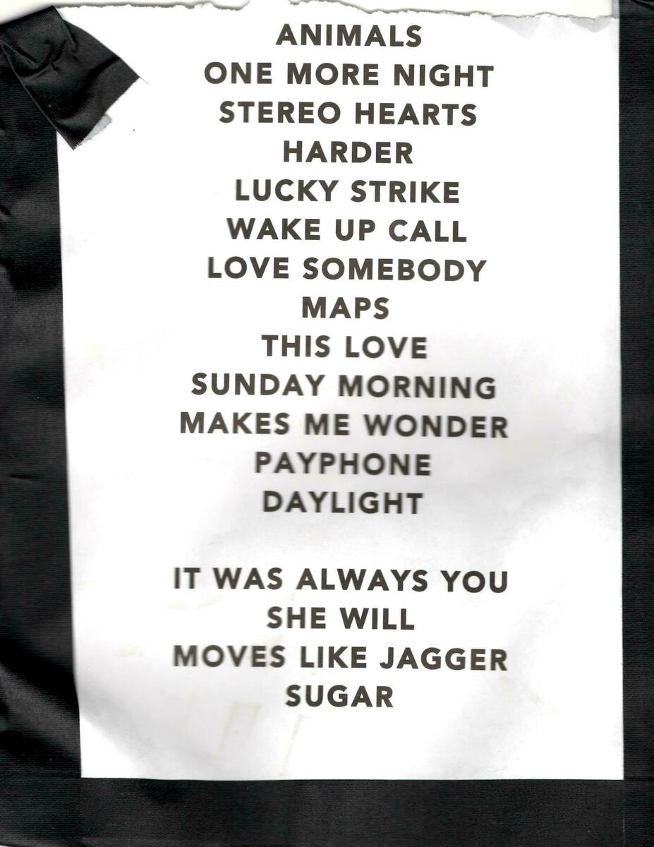 Maroon 5 Concert & Tour History (Updated for 2025) | Concert Archives