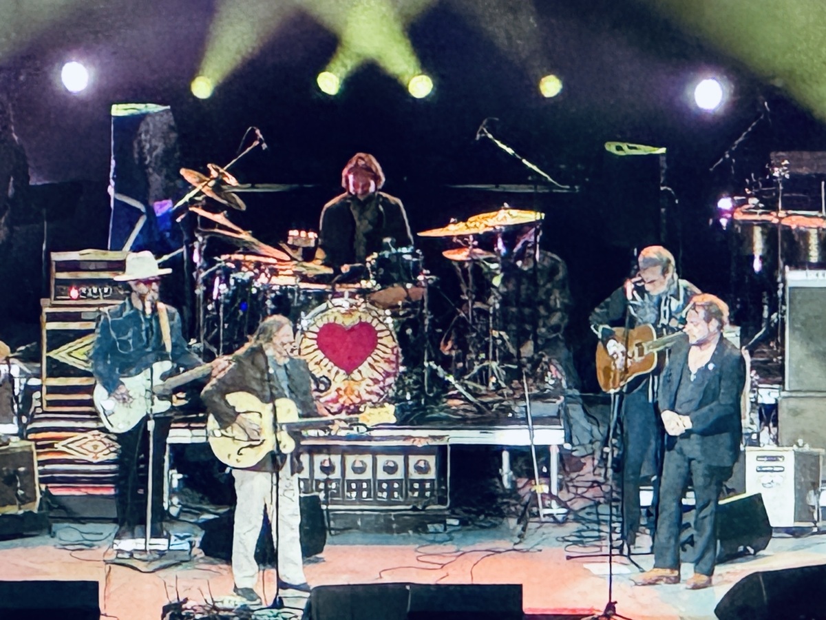 Apr 26, 2025: Light Up The Blues Festival at Greek Theatre, Griffith Park Los Angeles ...