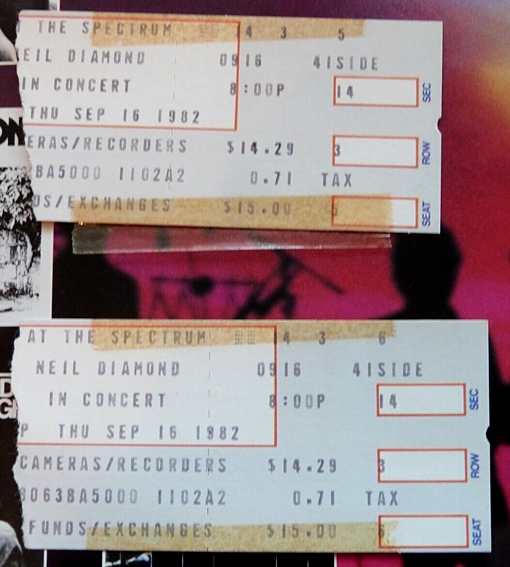 Neil Diamond Concert & Tour History (Updated for 2025) | Concert Archives