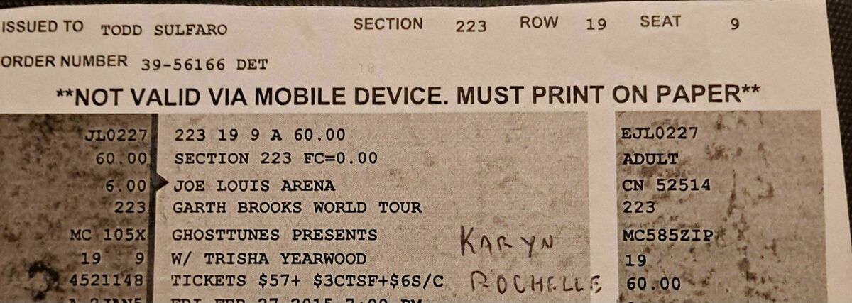 Garth Brooks Concert & Tour History (Updated for 2025 - 2026) | Concert ...