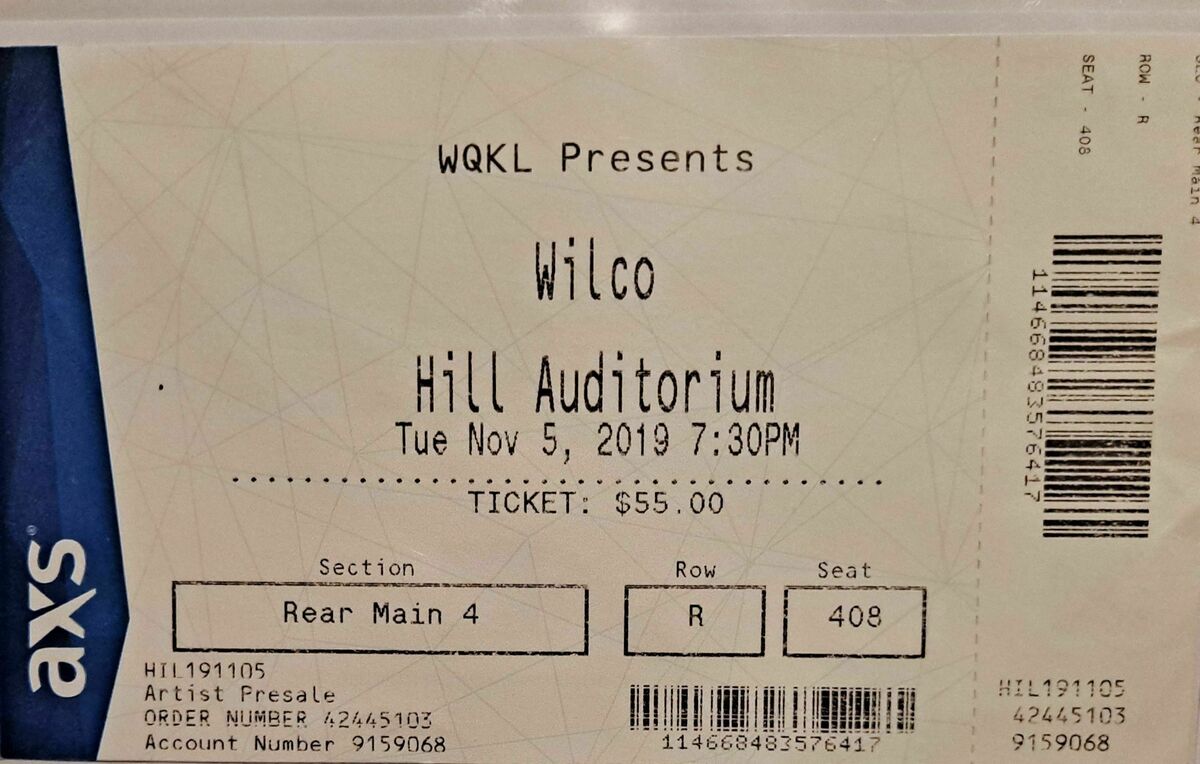 Wilco Concert & Tour History (Updated for 2025) | Concert Archives