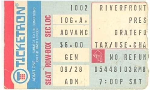 Concert History of Riverfront Coliseum Cincinnati, Ohio, United States ...