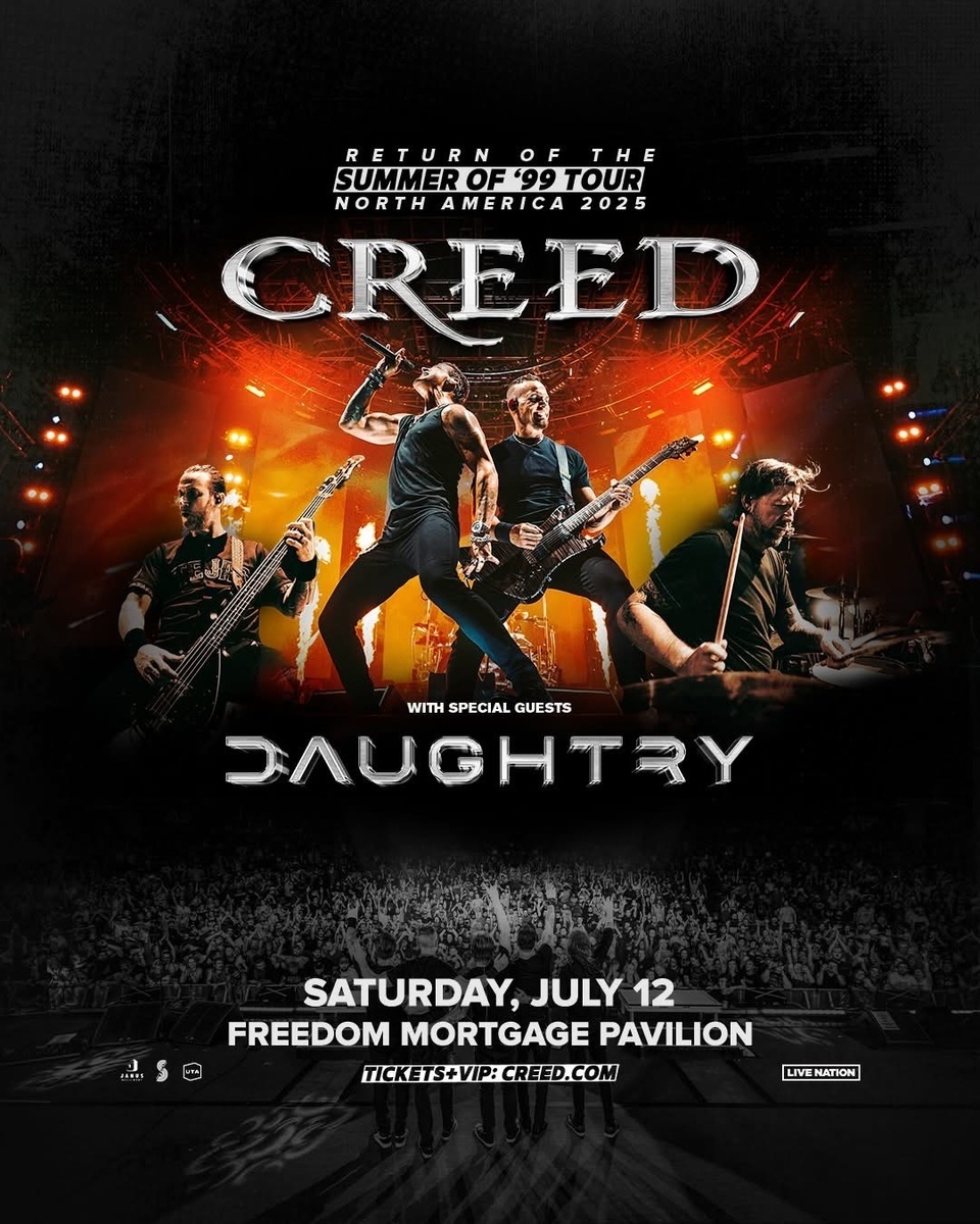 Jul 12, 2025: Creed / Daughtry / Mammoth WVH at Freedom Mortgage ...