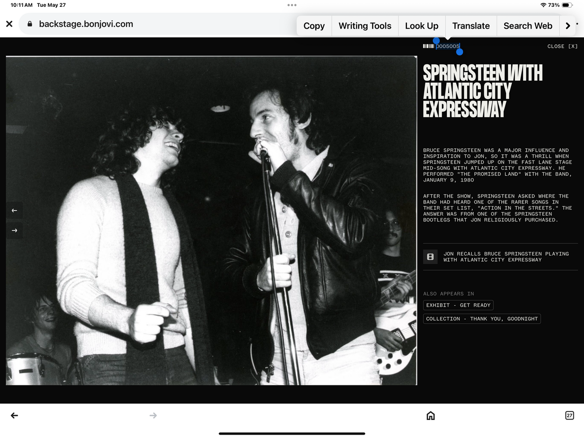 Bruce Springsteen's 1980 Concert & Tour History | Concert Archives