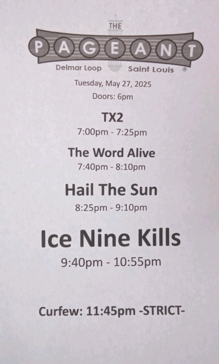 TX2 Concert & Tour History (Updated for 2025) | Concert Archives