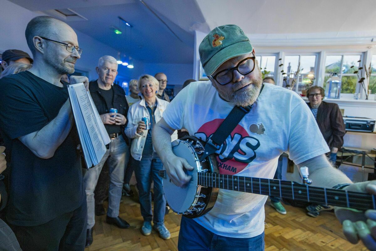 Jun 06, 2025: Rev Simpkins / John Callaghan at Commons Cafe Colchester, England, United Kingdom ...