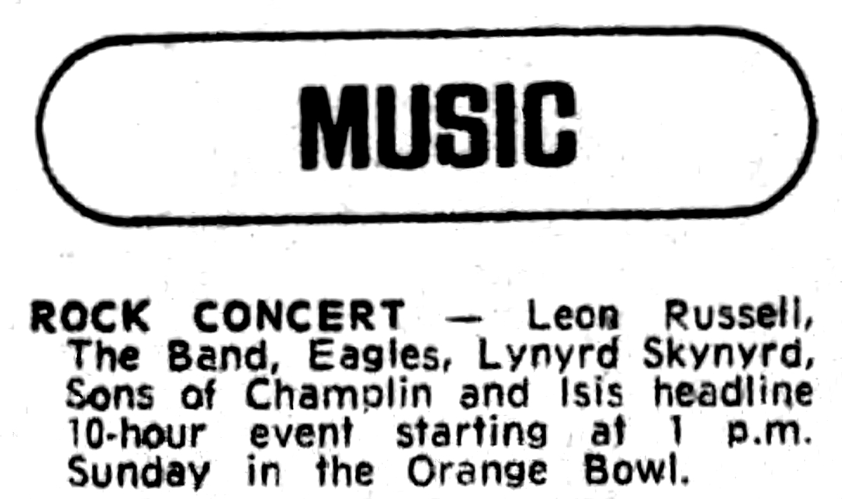 Eagles's 1974 Concert & Tour History | Concert Archives