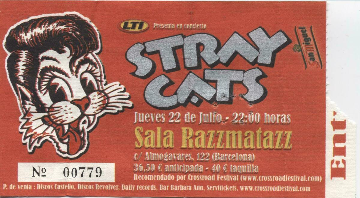 Stray Cats Concert & Tour History (Updated for 2025) | Concert Archives